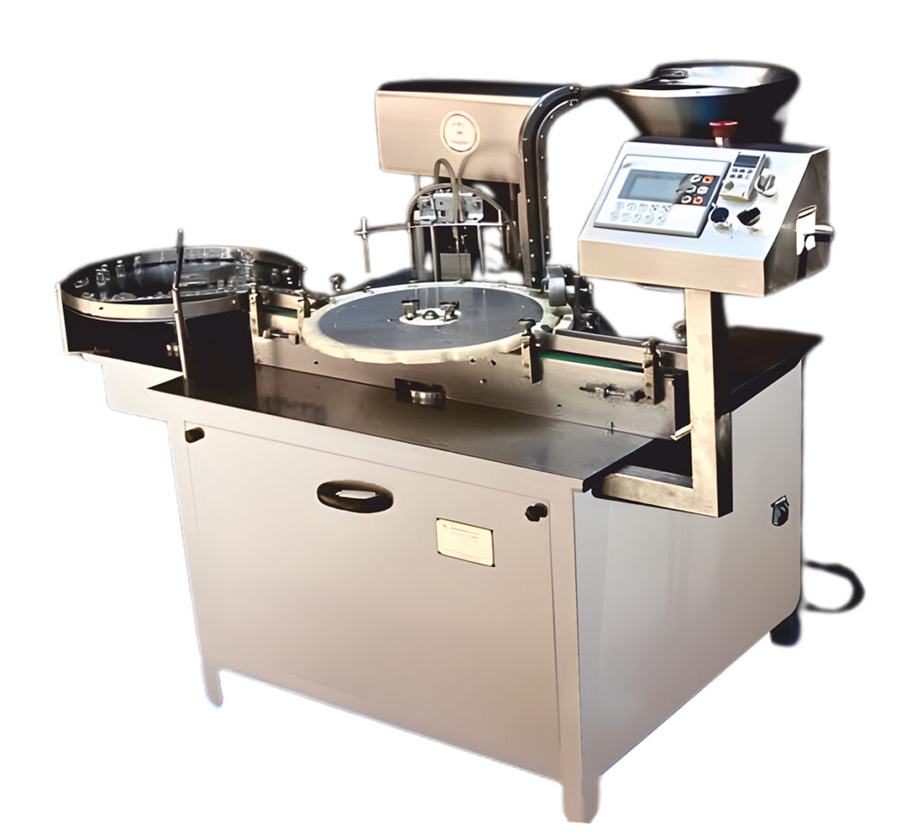 Vial Filling & Rubber Stoppering Machine